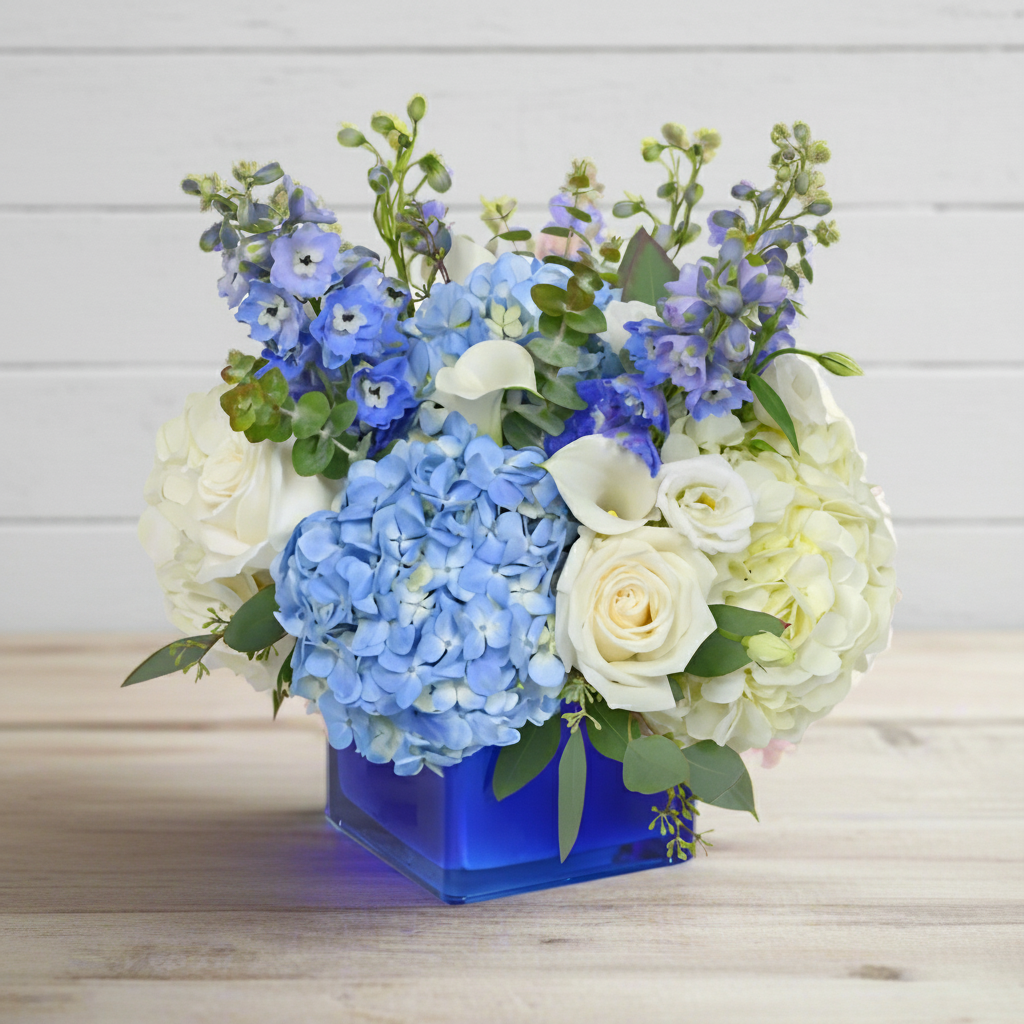 Stunning Sapphire – Dallas Flora Same Day Flower Delivery